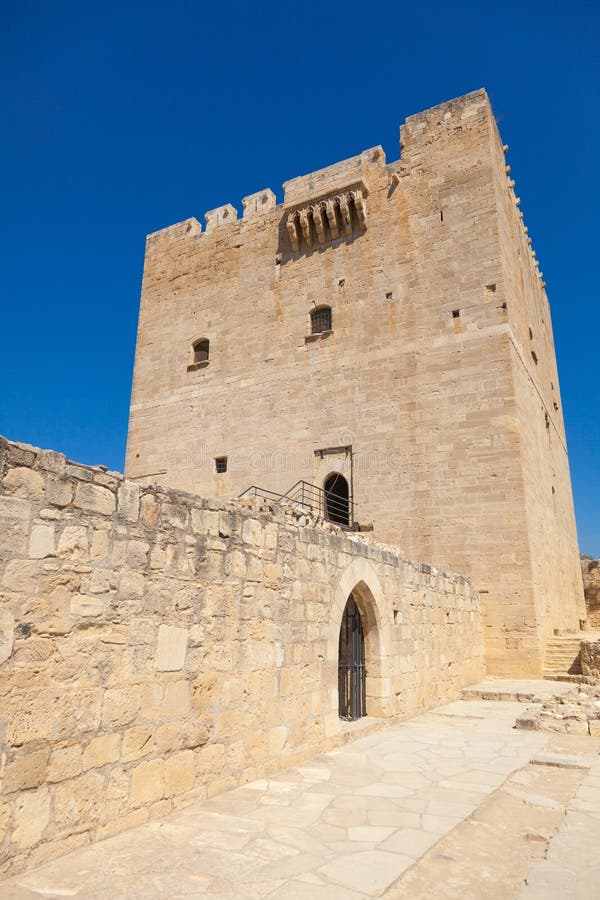 Kolossi Medieval Castle stock image. Image of crusades - 30319273
