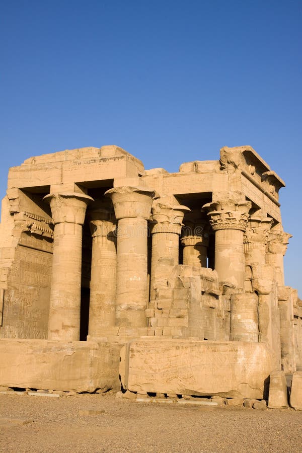 Kom Ombo Temple, Egypt, Africa Stock Image - Image of desert, statue: 94195