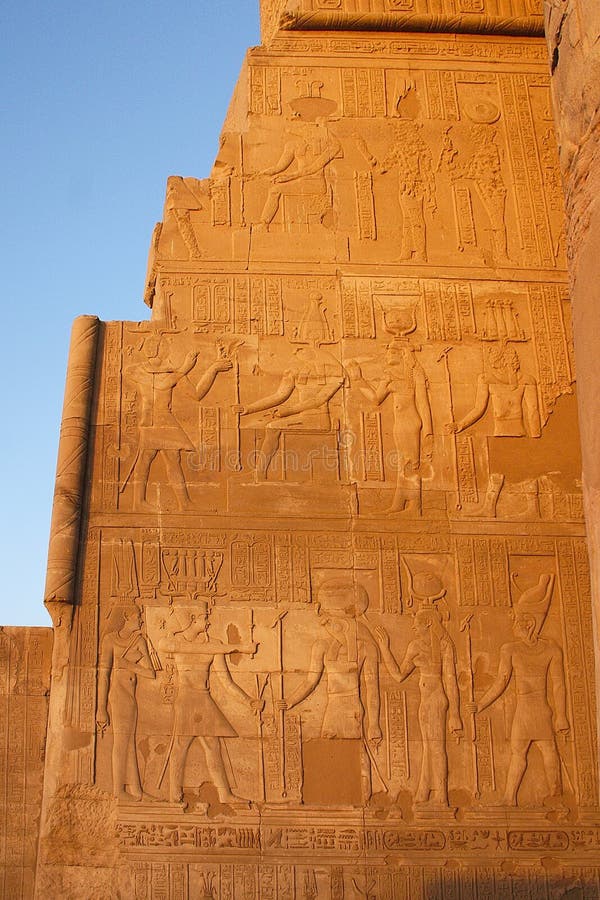 Kom ombo - Egypt stock image. Image of tomb, excavation - 3844657