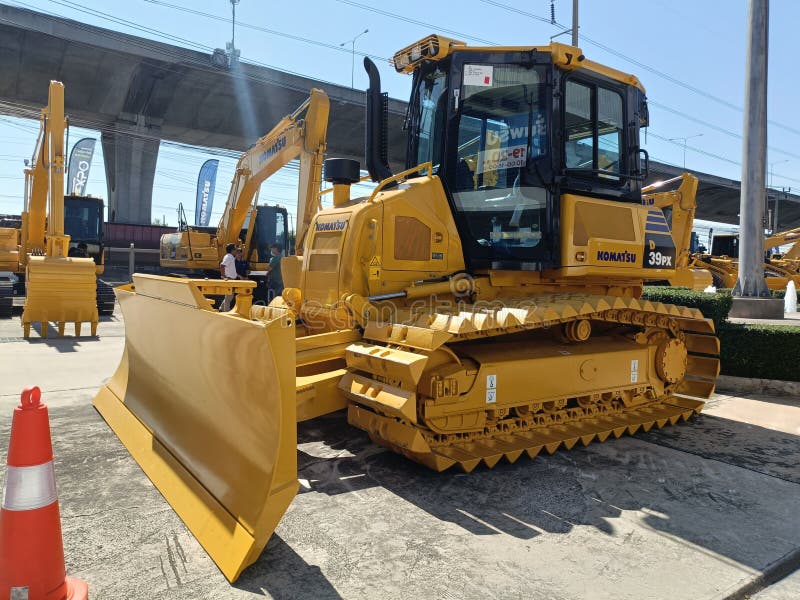 Komatsu D39px Track Type Tractor Editorial Image - Image of type ...