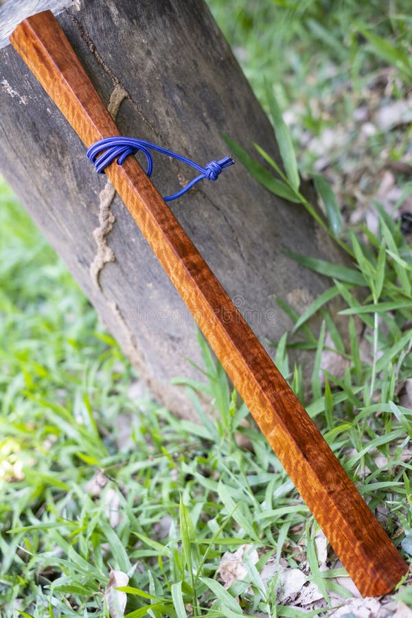 KomFaek wood baton stock image. Image of sceptre, battle - 145187365