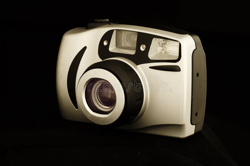 Kompakte Filmkamera stockfoto. Bild von kamera, schön - 53245000