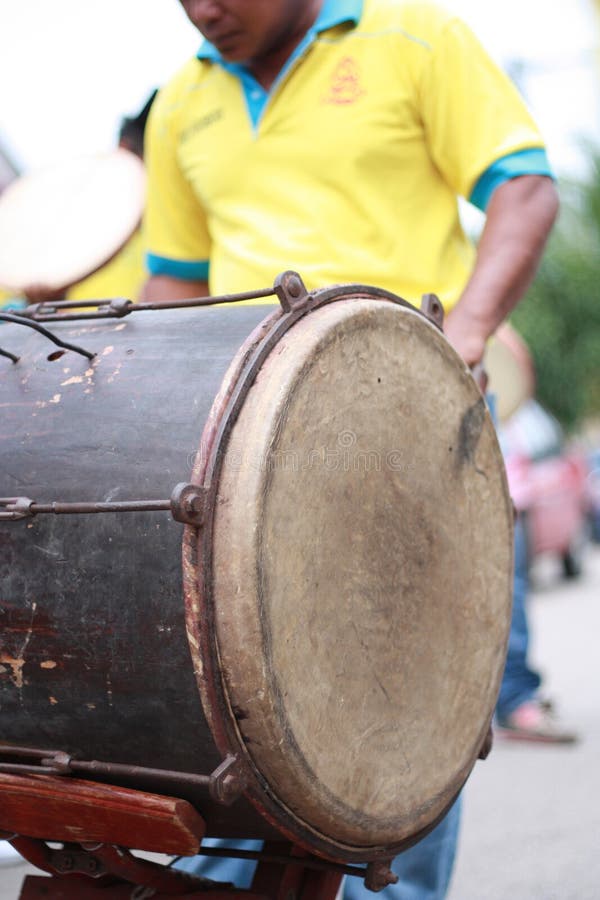 Kompang, Traditional Malay Music Instrument. Stock Photo - Image of ...