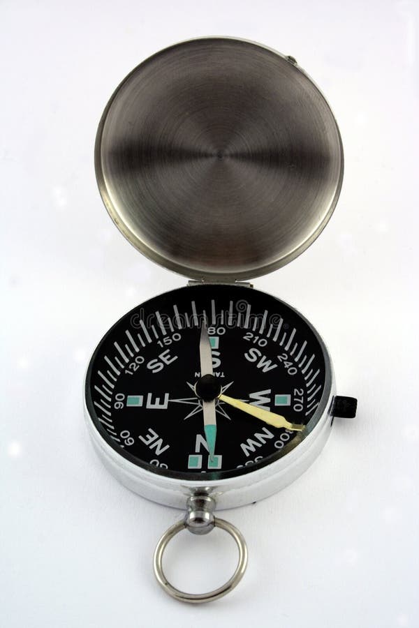 Kompas stock afbeelding. Image of zoeken, zuiden, achtergrond - 4711895