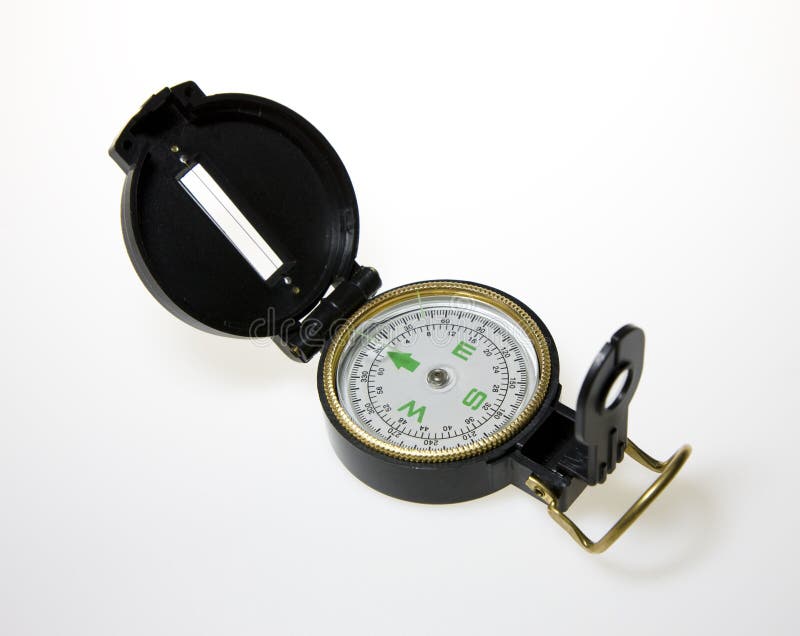 Kompas stock afbeelding. Image of verloren, achtergrond - 6651939