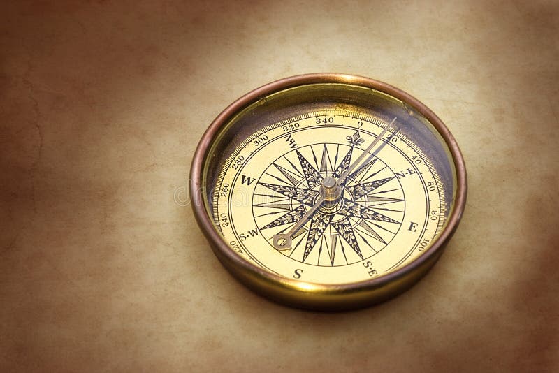 Kompas stock foto. Image of geschiedenis, reis, magneet - 6934752