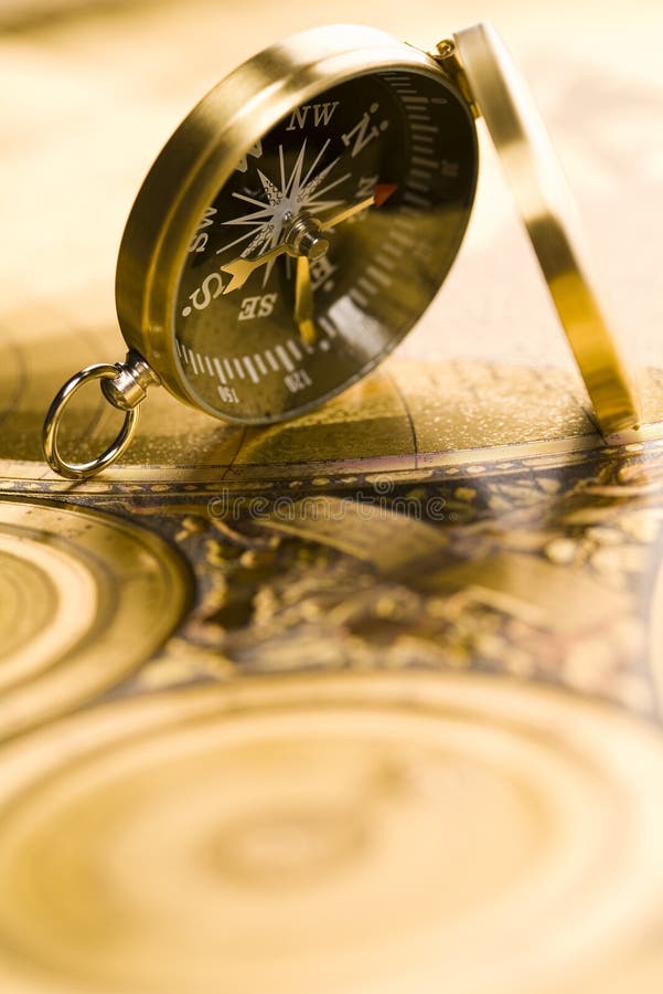 Kompass arkivfoto. Bild av länder, globalt, bakgrunder - 6325090