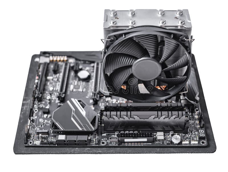 Computerkomponenten stockbild. Bild von anschluß, kommunikation - 31991047