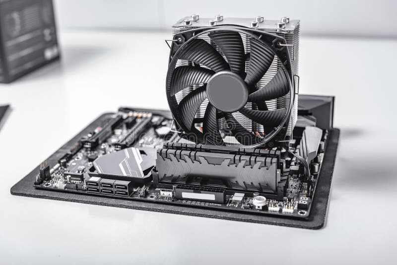 Computerkomponenten stockbild. Bild von sonderkommando - 31991047