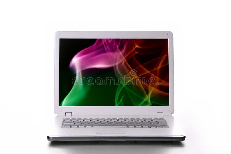 Komputer. obraz stock. Obraz złożonej z otwarty, płyta - 5425849