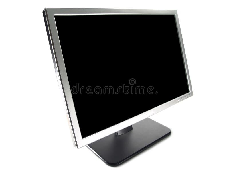 Lcd monitoru ekran szeroki obraz stock. Obraz złożonej z ekran - 7798893