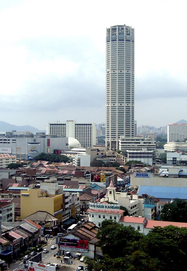 Komtar building, Penang stock photo. Image of malaysia - 23711492