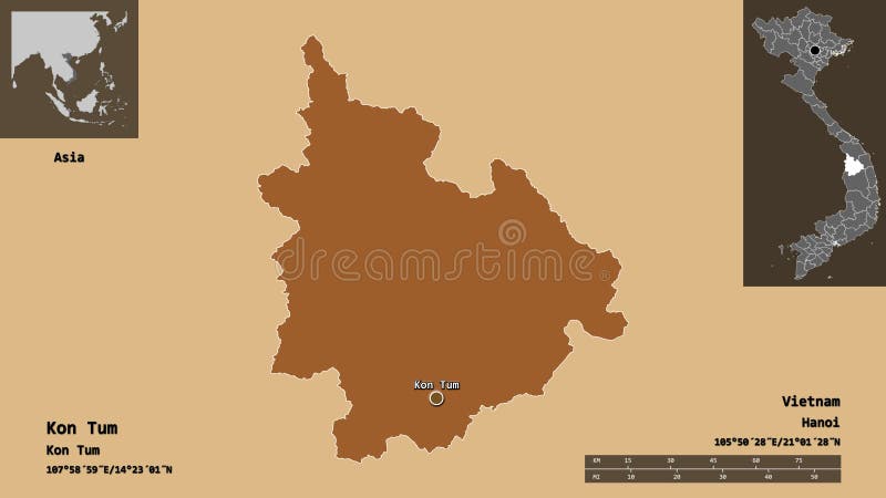 Kon Tum, Province of Vietnam,. Previews. Pattern Stock Illustration ...