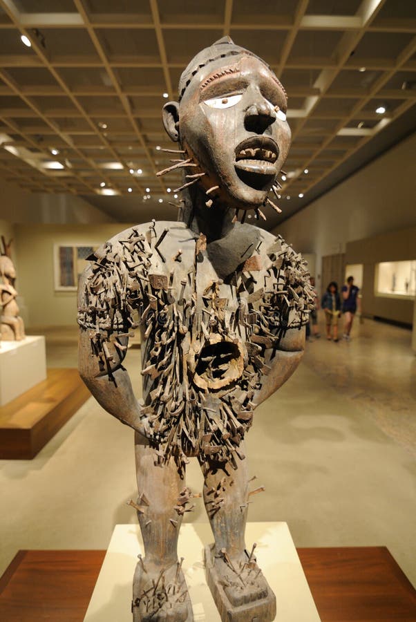 Kongo Power Figure editorial photo. Image of carved, african - 14796051