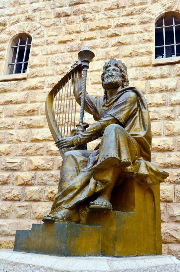 Koning David stock afbeelding. Image of blauw, christendom - 15345203