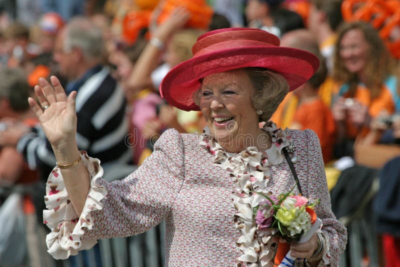 Koningin Beatrix redactionele fotografie. Image of royaltys - 4252647