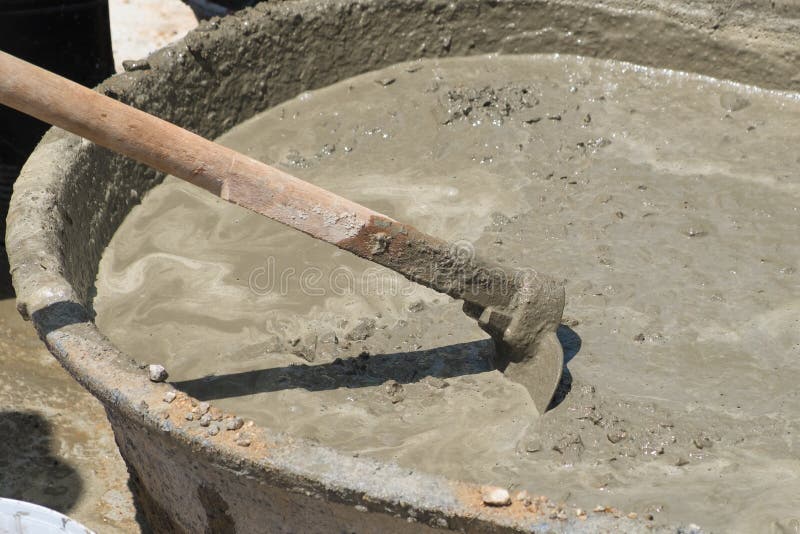 Konkret blandning fotografering för bildbyråer. Bild av ytter - 102971905