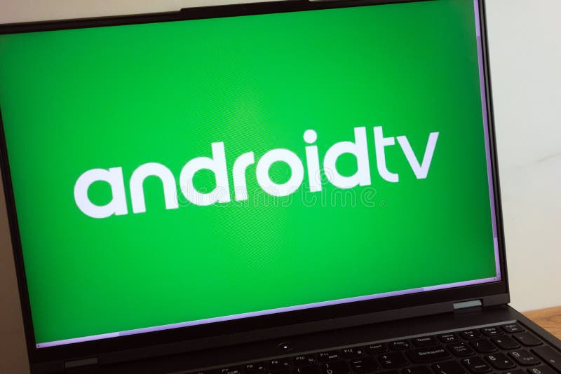 KONSKIE, POLAND - July 11, 2022: Android TV Smart Television Operating ...