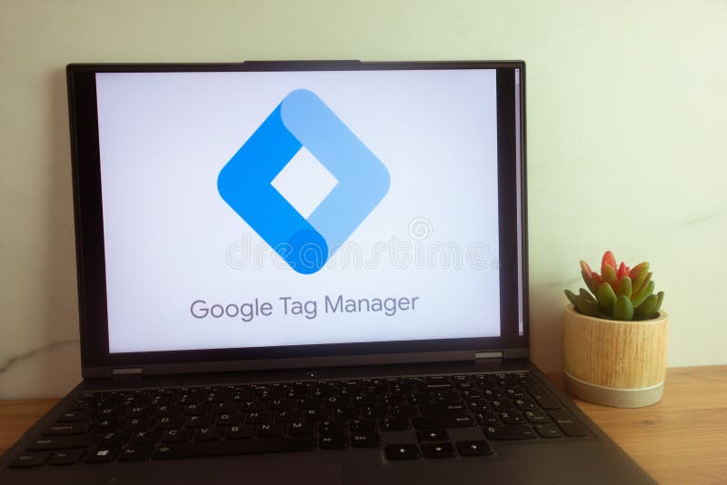 KONSKIE, POLAND - June 30, 2022: Google Tag Manager Management System ...