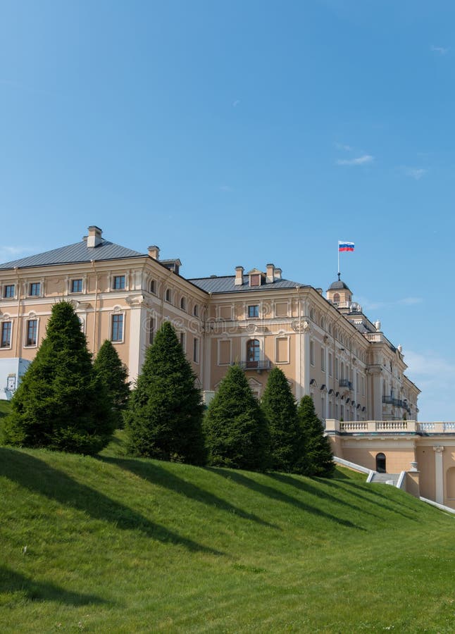 Konstantinovsky Palace stock photo. Image of architect - 57997110