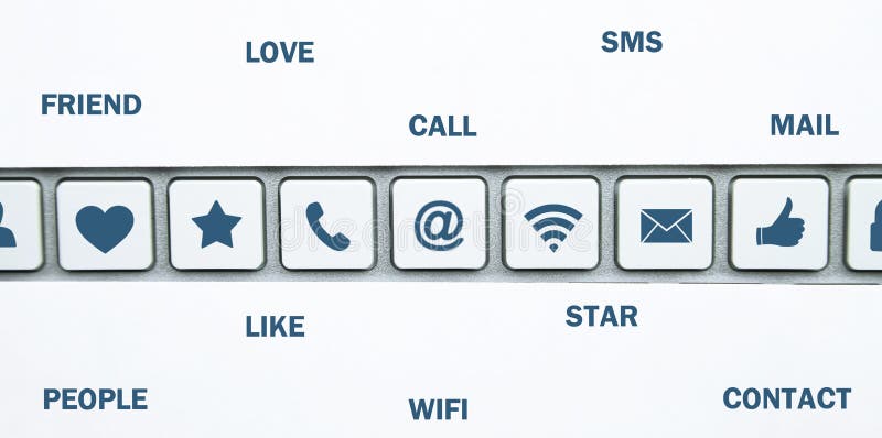 Knappar med symboler fotografering för bildbyråer. Bild av dator - 35702923