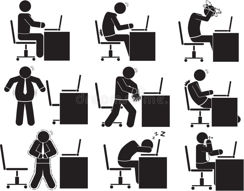 Kontor vektor illustrationer. Illustration av personal - 71031327