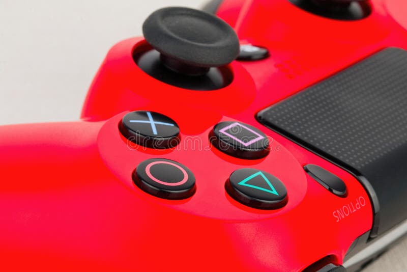 Kontrollant För Sony Dualshock 4 Redaktionell Bild - Bild av gyckel ...