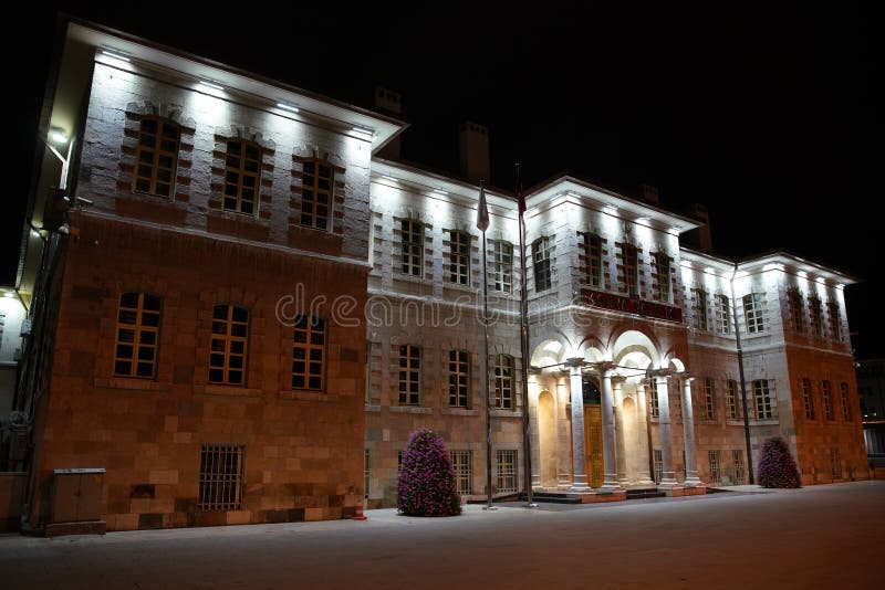 Konya Governorship Building in Konya, Turkiye Stock Image - Image of ...