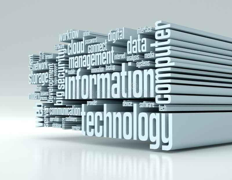 Konzept Der Informationstechnologie Stock Abbildung - Illustration von ...