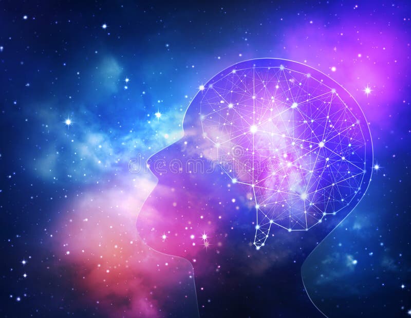 Konzept Der Menschlichen Intelligenz Stock Abbildung - Illustration von ...