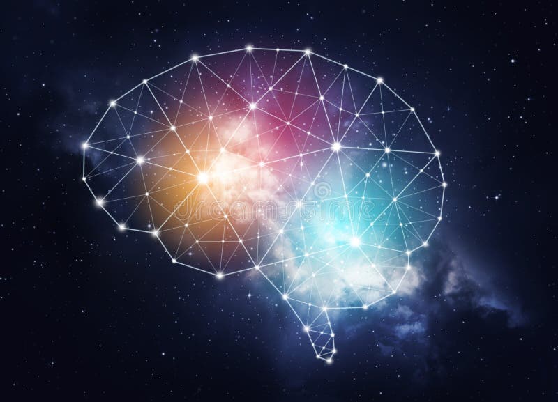 Konzept Der Menschlichen Intelligenz Stock Abbildung - Illustration von ...