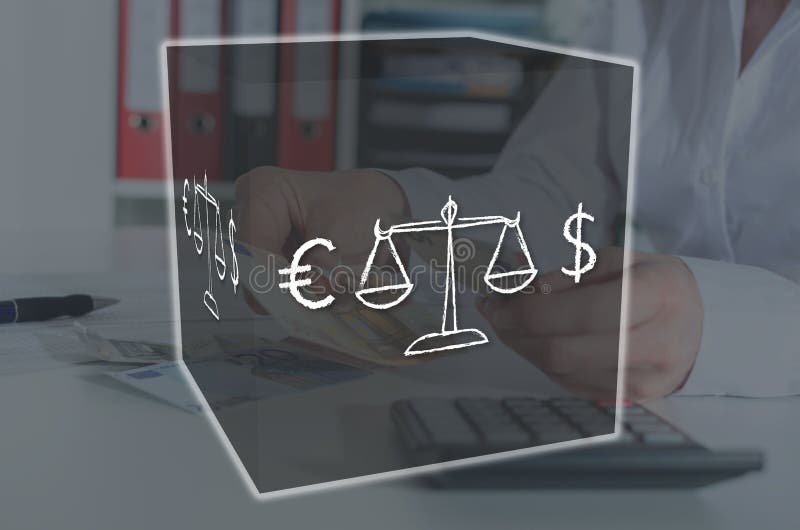 Konzept des Austausches stockfoto. Bild von skalen, fülle - 150876228