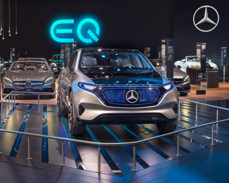 Konzept Mercedes Generations EQ Redaktionelles Stockfotografie - Bild ...
