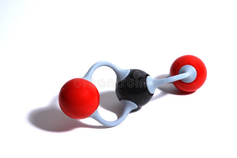 Kooldioxide stock afbeelding. Image of molecuul, chemie - 857869