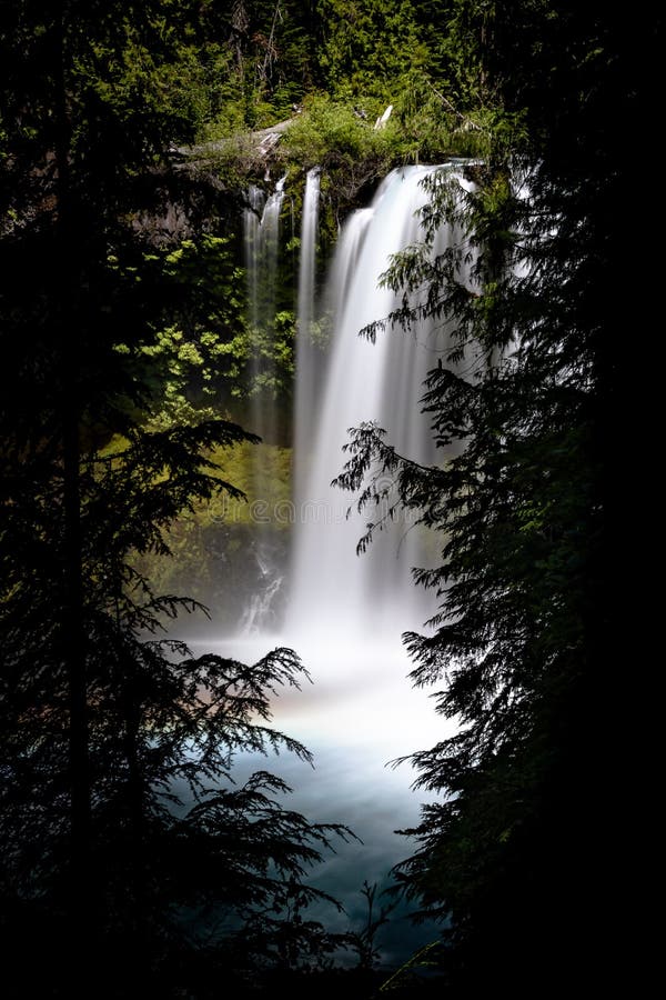 Sahalie Koosah Tamolitch Falls Hiking Trail on McKenzie River ...