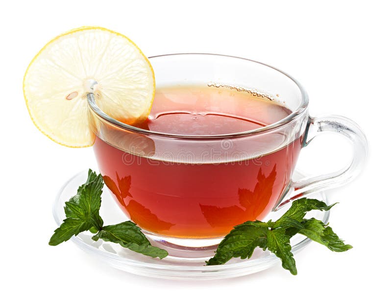 Kop thee stock afbeelding. Image of bruin, levensstijl - 35265423