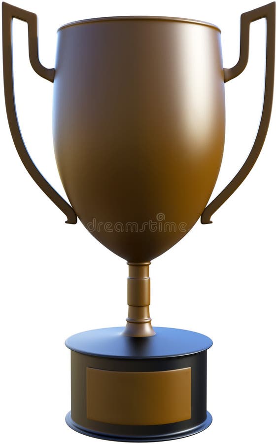 Kop Van De Toekennings De Winnende Trofee Stock Foto - Illustration of ...
