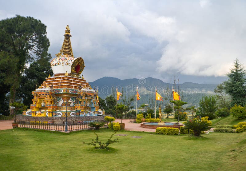 Kopan - buddist monastery stock photo. Image of tourism - 27387722