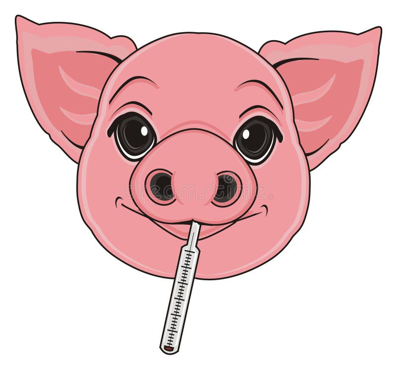 Schwein sagen grunzen stock abbildung. Illustration von hufe - 84834021
