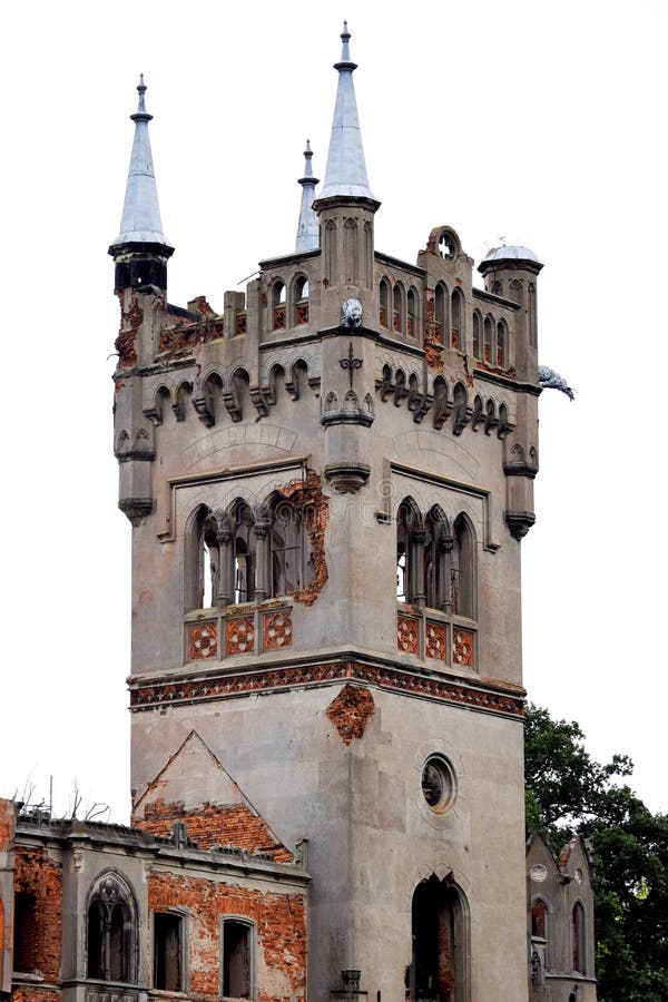 Kopice Ruins of the Palace Complex Editorial Stock Image - Image of ...