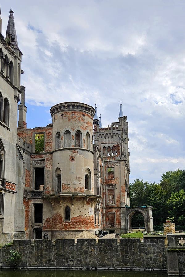 Kopice Ruins of the Palace Complex Editorial Image - Image of tower ...