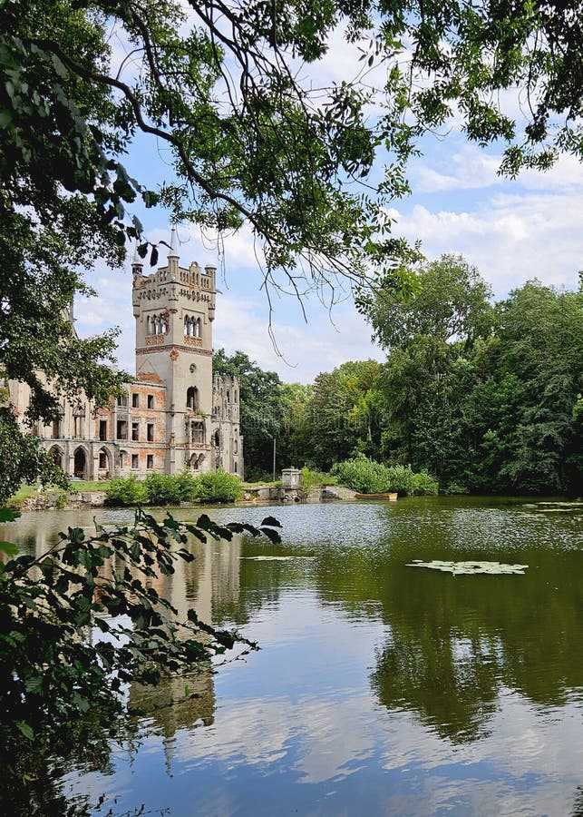Kopice Ruins of the Palace Complex Editorial Image - Image of waterway ...