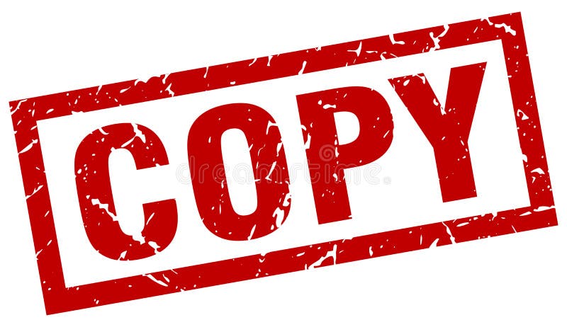 Kopieren Sie Stempel vektor abbildung. Illustration von gummi - 122175660