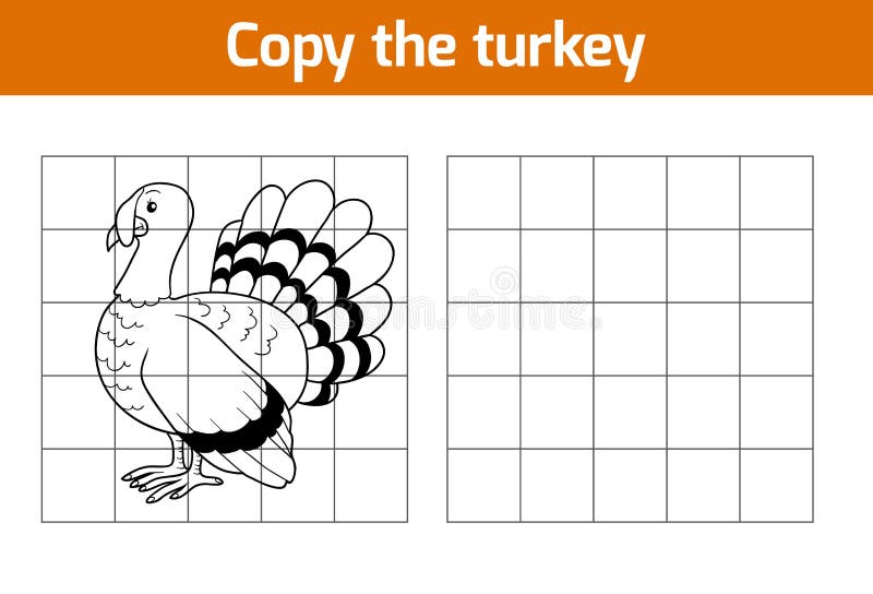 Kopiuje obrazek: indyk ilustracja wektor. Ilustracja złożonej z ...
