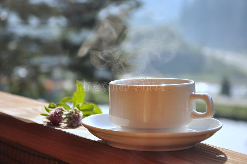 Kopp kaffe te arkivfoto. Bild av kaffe, liggande, relax - 99534528