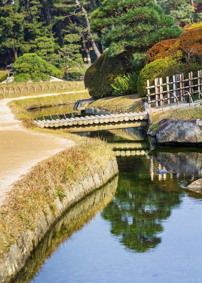 Koraku-en Garden in Okayama Stock Image - Image of okayama ...