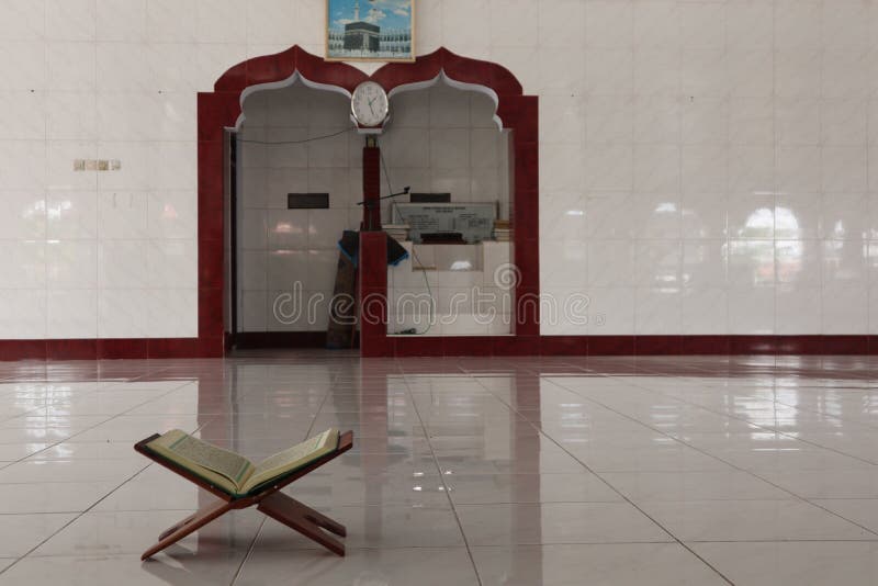 Koran or Quran in the Mosque during the Day Stock Photo - Image of home ...