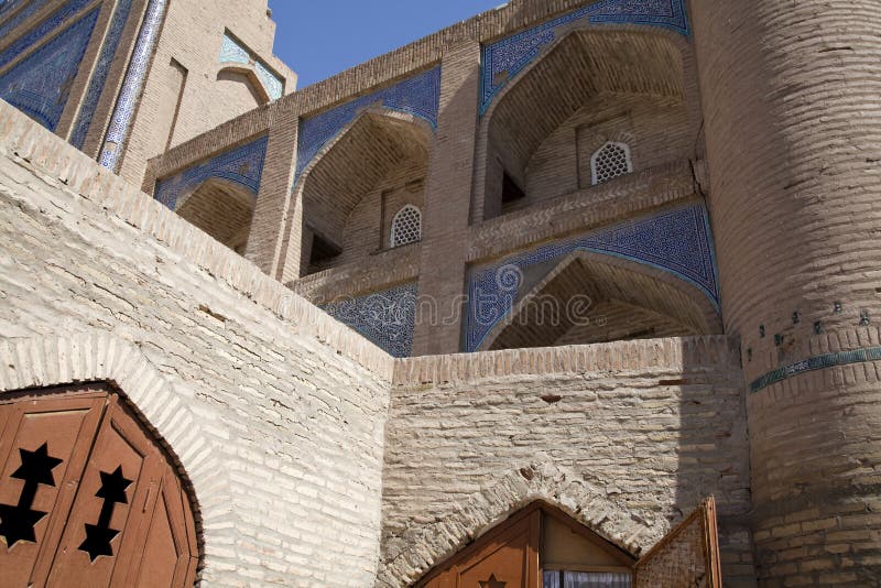 Koranic School in Samarkanda Stock Photo - Image of building, mosque ...