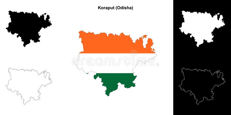 Koraput Map Stock Illustrations – 4 Koraput Map Stock Illustrations ...