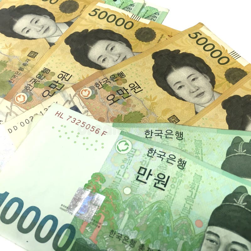 519 Korea Banknotes Stock Photos - Free & Royalty-Free Stock Photos ...